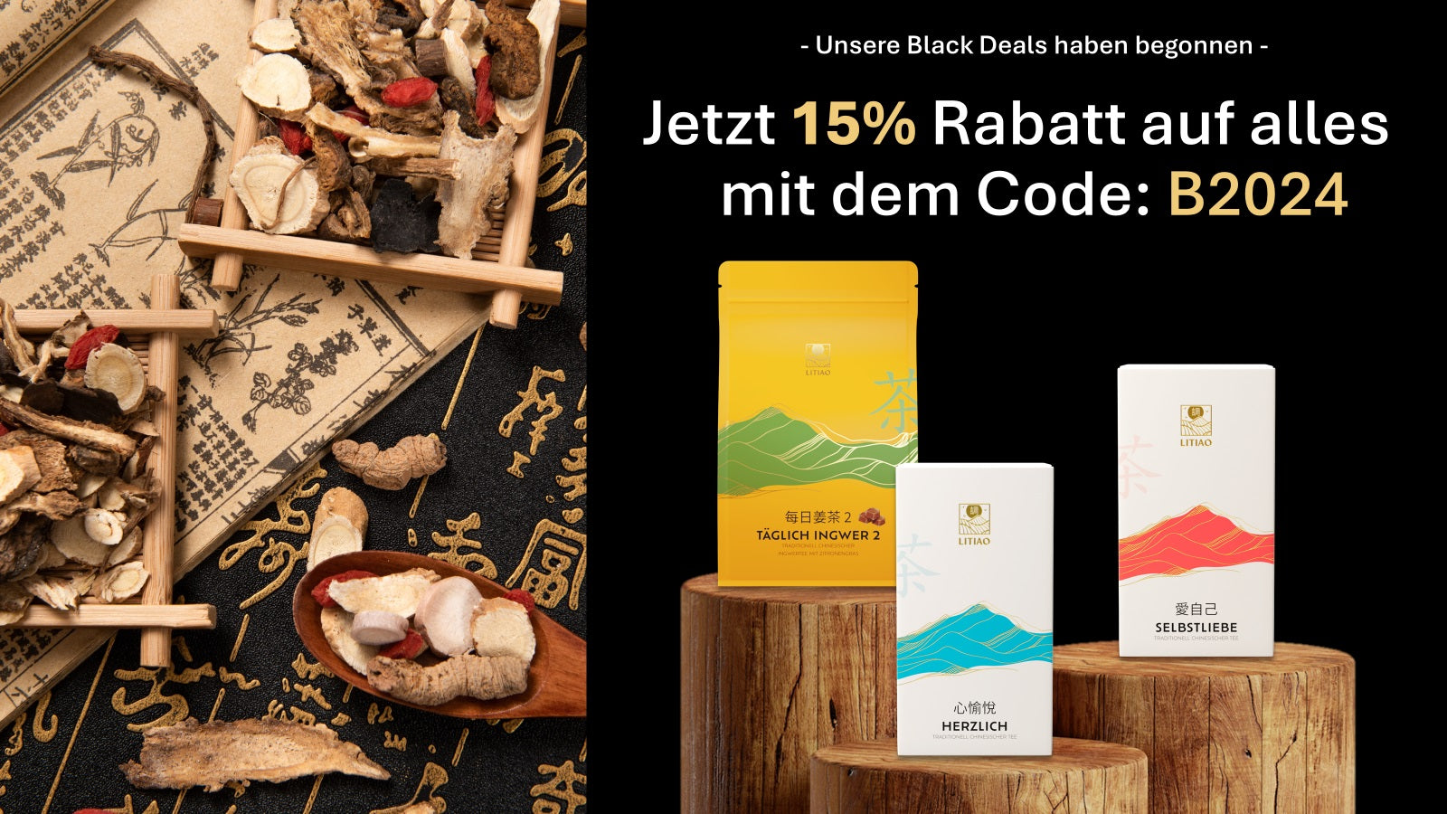 LITIAO traditionell chinesische Kräutertees